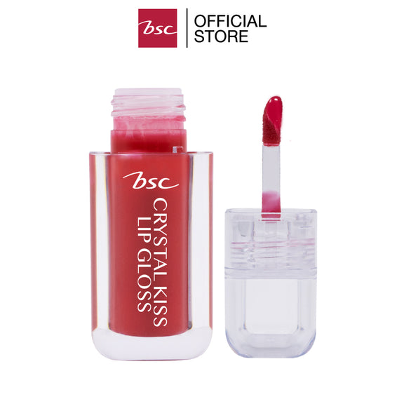 BSC CRYSTAL KISS LIP GLOSS # CHERRY RED #เชอร์รี่ เรด – ICCSHOPPING