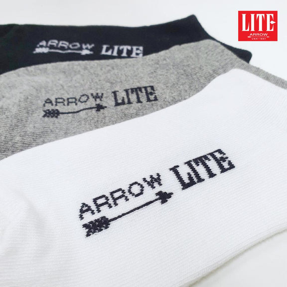 ARROW LITE ถุงเท้า หุ้มข้อ สัมผัสนุ่ม Cotton100% ระบายเหงื่อได้ดี ...